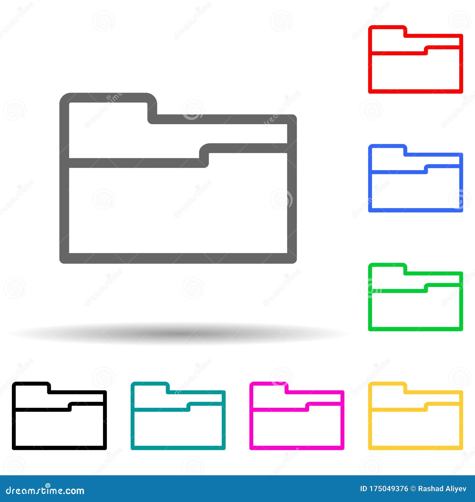Folder Icon. Element of Simple Icon for Websites, Web Design, Mobile ...