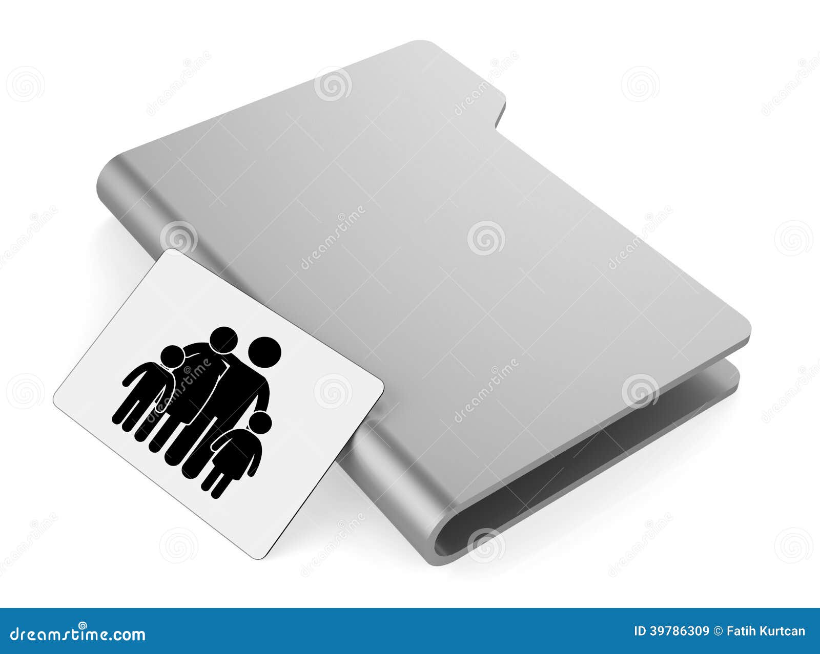 Folder icon and family stock illustration. Illustration of ensign ...