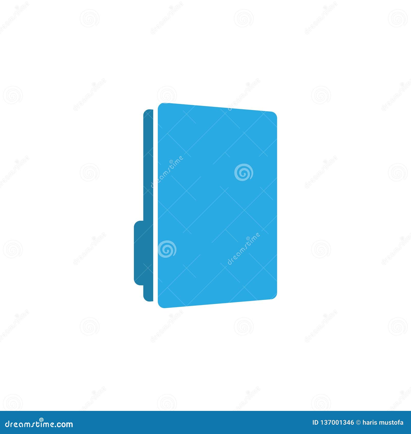 Folder Icon Graphic Design Template Vector Stock Vector - Illustration ...