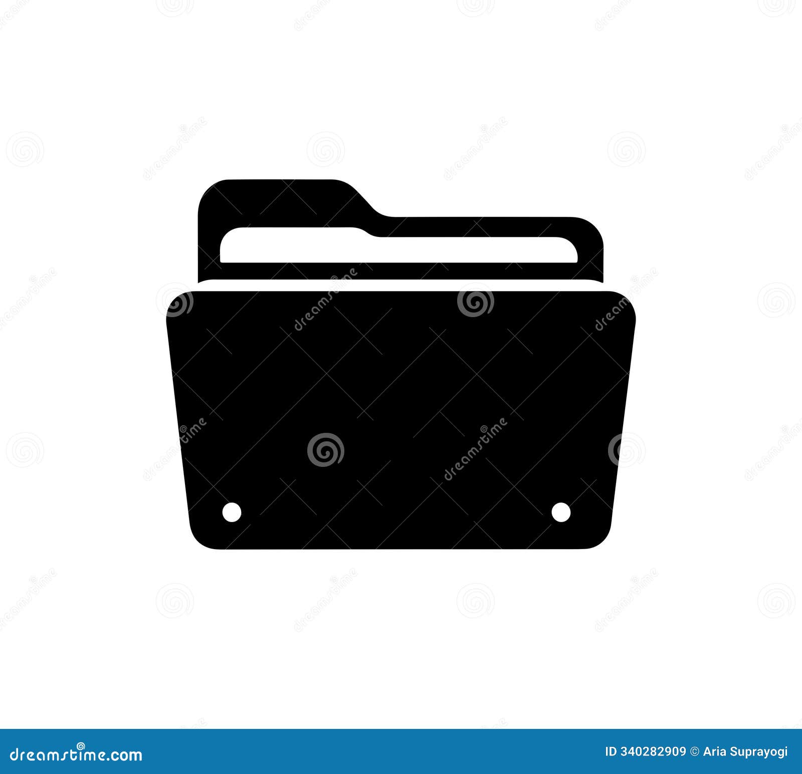 Folder Icon Modern Simple Vector Minimal Stock Illustration ...