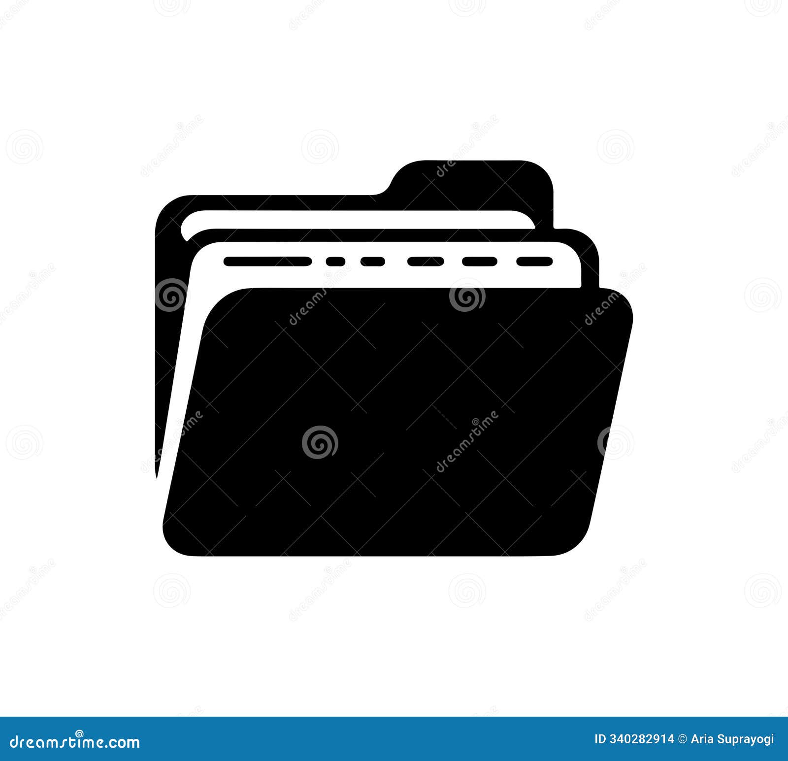 Folder Icon Modern Simple Vector Minimal Stock Illustration ...