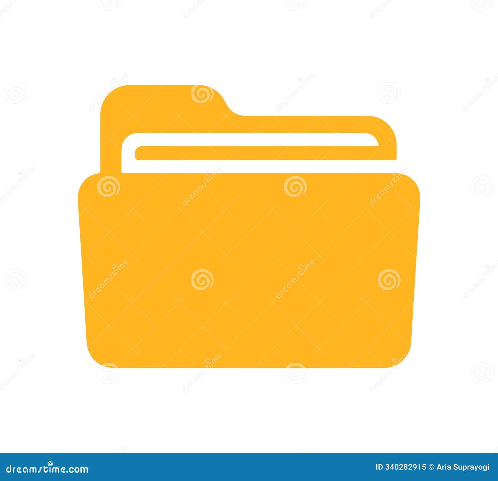 Folder Icon Modern Simple Vector Minimal Stock Illustration ...
