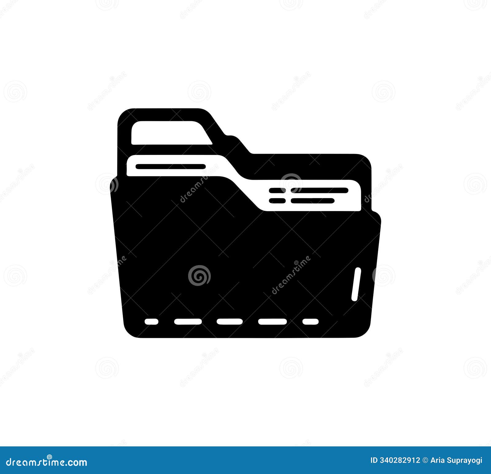 Folder Icon Modern Simple Vector Minimal Stock Illustration ...