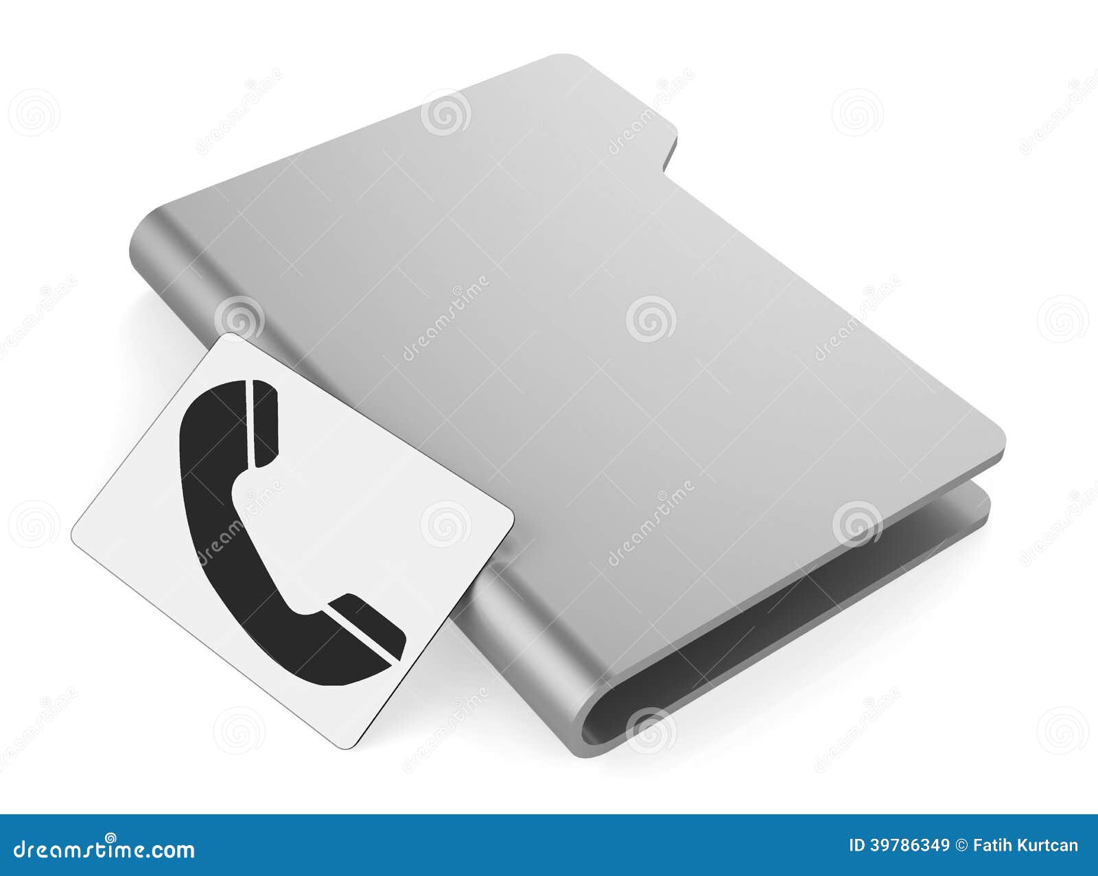 Folder icon and phone stock illustration. Illustration of information ...