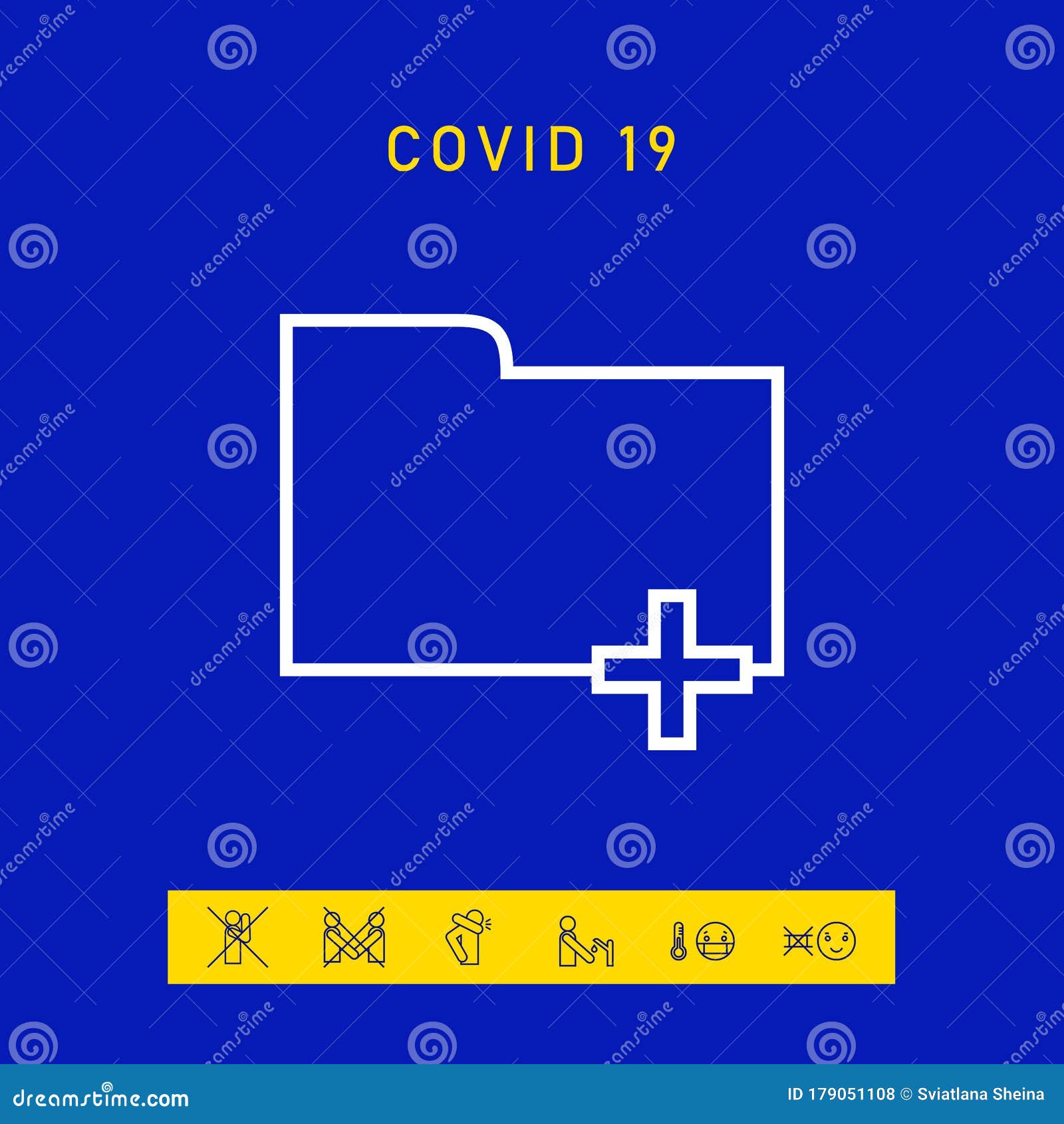 Folder Icon with Plus Sign - Add, Attach, Create a Folder or a New ...
