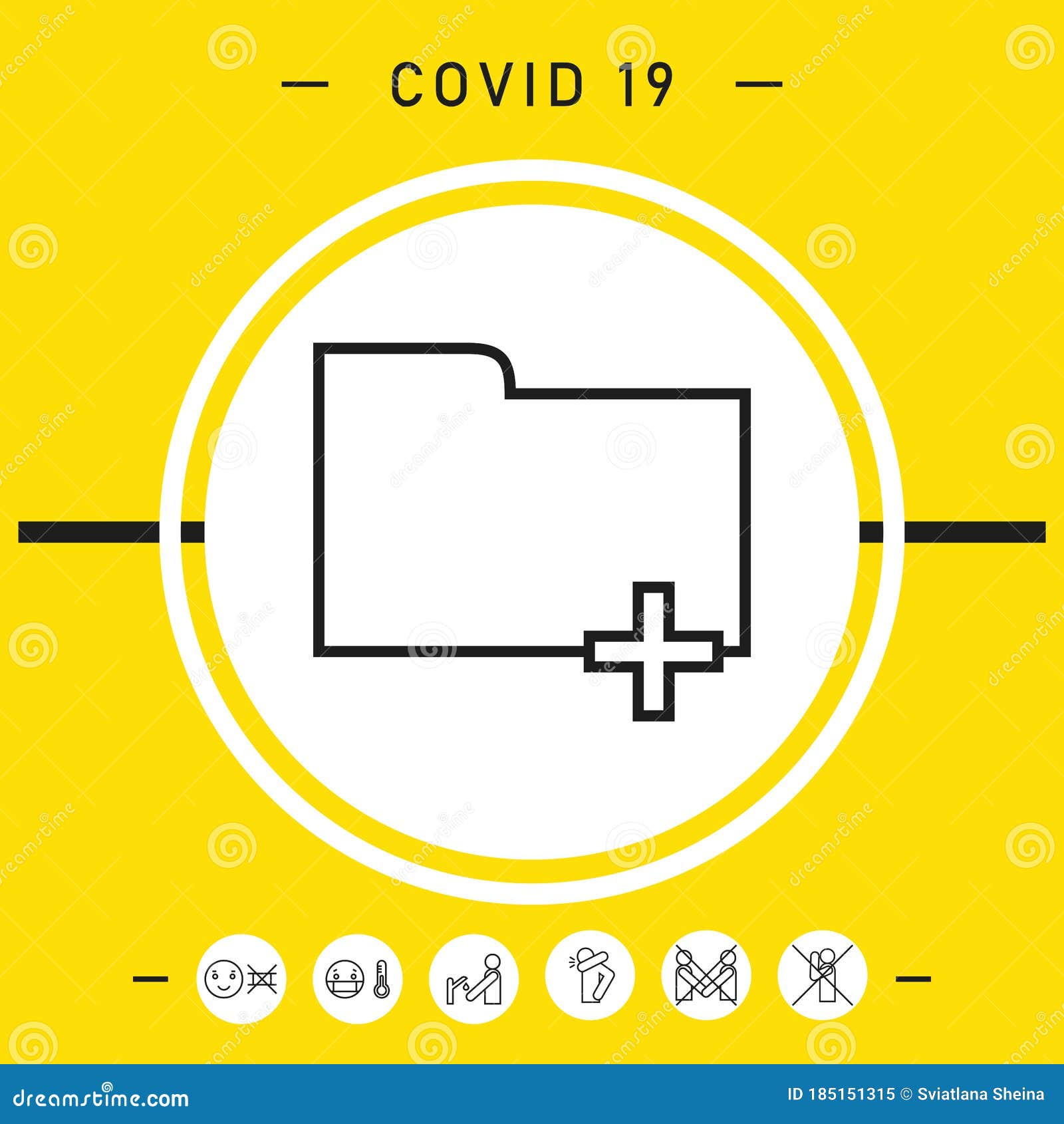 Folder Icon with Plus Sign - Add, Attach, Create a Folder or a New ... Folder Icon with Plus Sign - Add, Attach, Create a Folder or a New ...