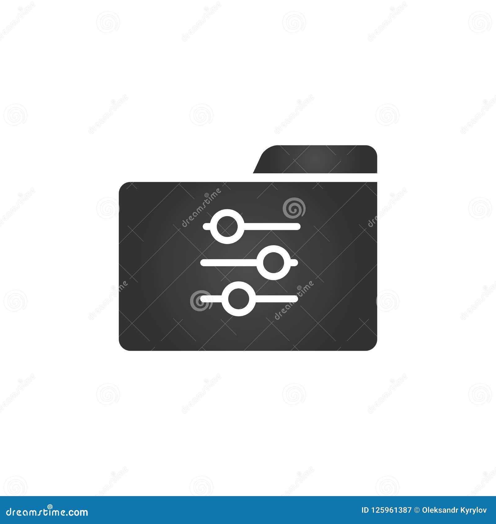 Black System Preferences Icon