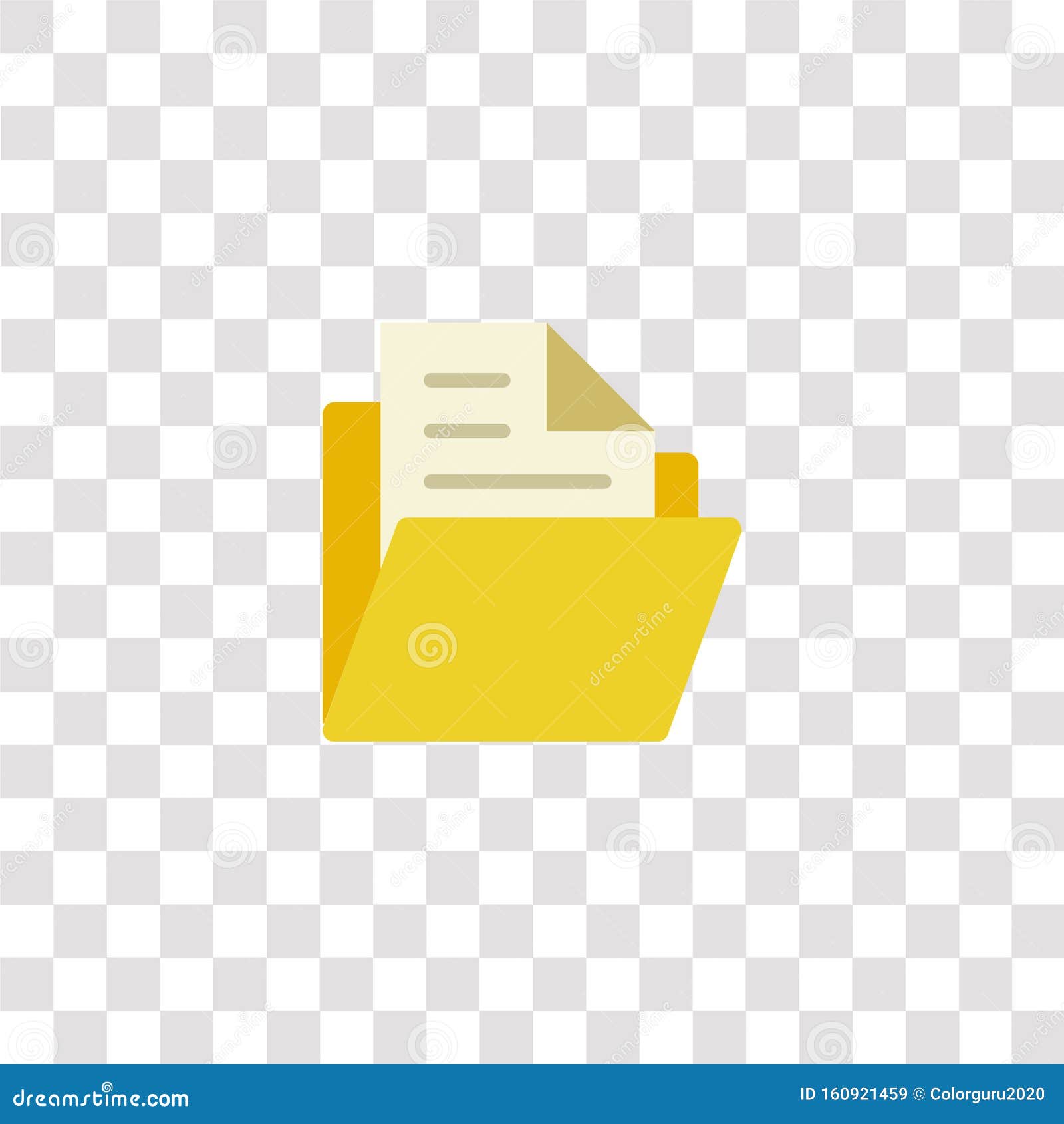 Folder Icon, Business Icon With Star Sign. Folder Icon And Best ...