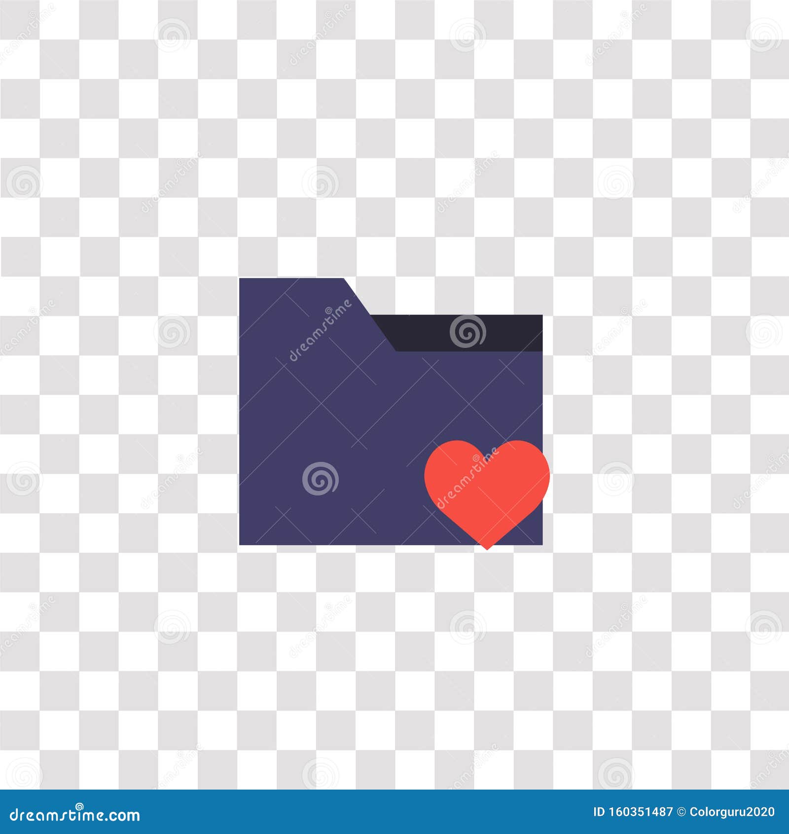 Folder Icon Sign and Symbol. Folder Color Icon for Website Design and ...