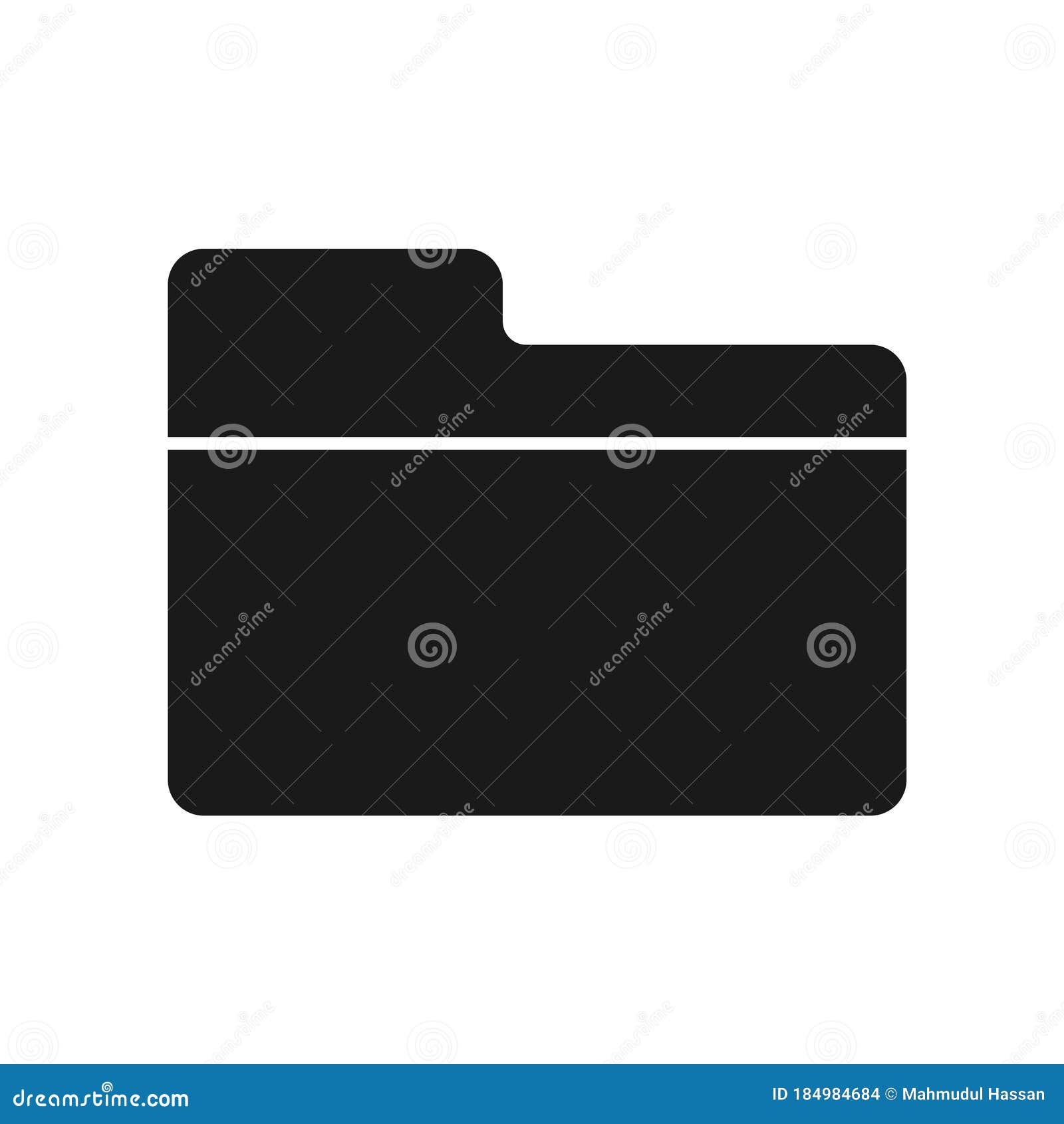 Folder Icon. Folder Sign Symbol Vector Illustration Stock Vector ...