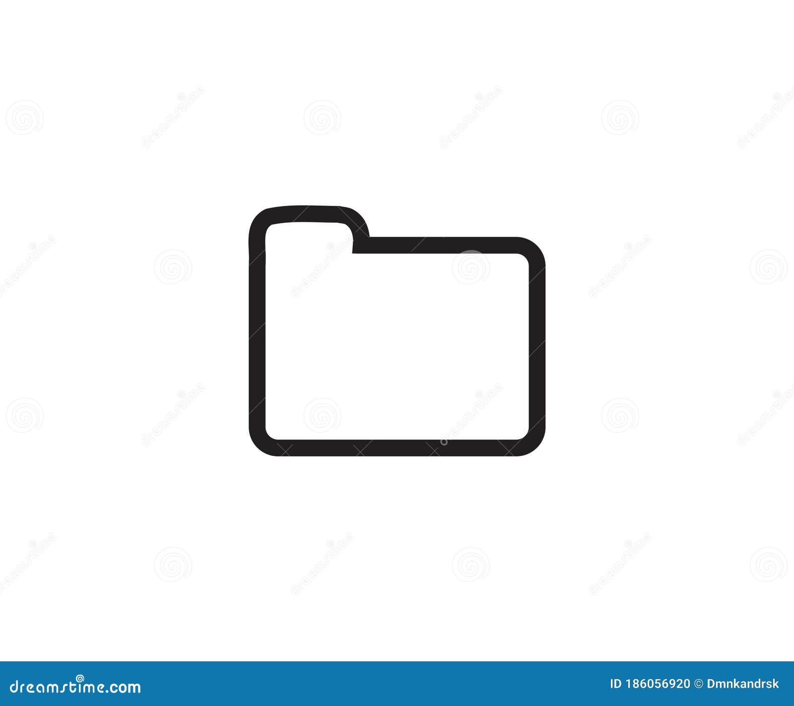 Folder Icon Symbol Office Storage Stock Vector - Illustration of filled ...
