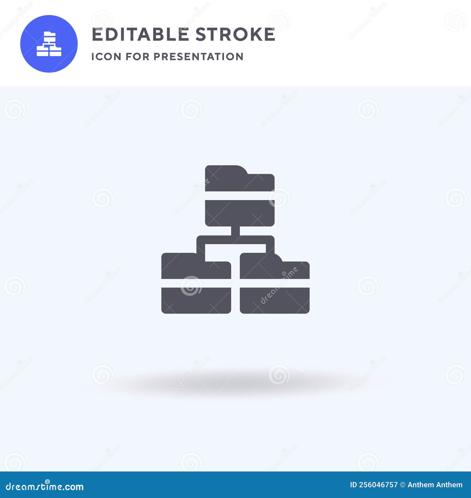 Folder Icon Vector, Filled Flat Sign, Solid Pictogram Isolated on White ...