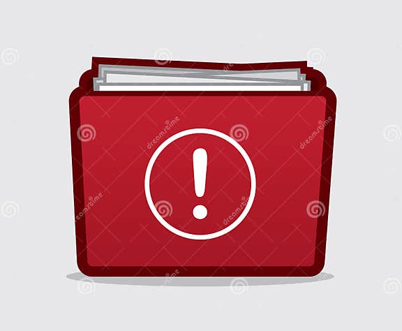 Folder Important stock vector. Illustration of package - 36830733