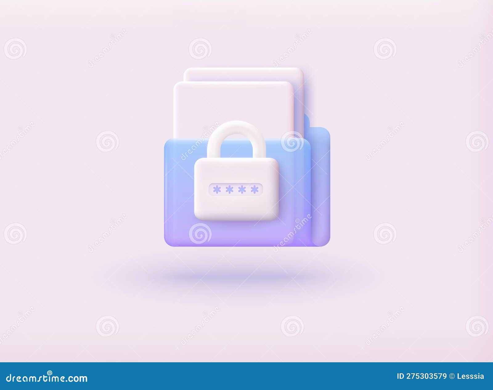 Folder with Lock and Files. Secure Confidential Files Folder with Paper ... Folder with Lock and Files. Secure Confidential Files Folder with Paper ...