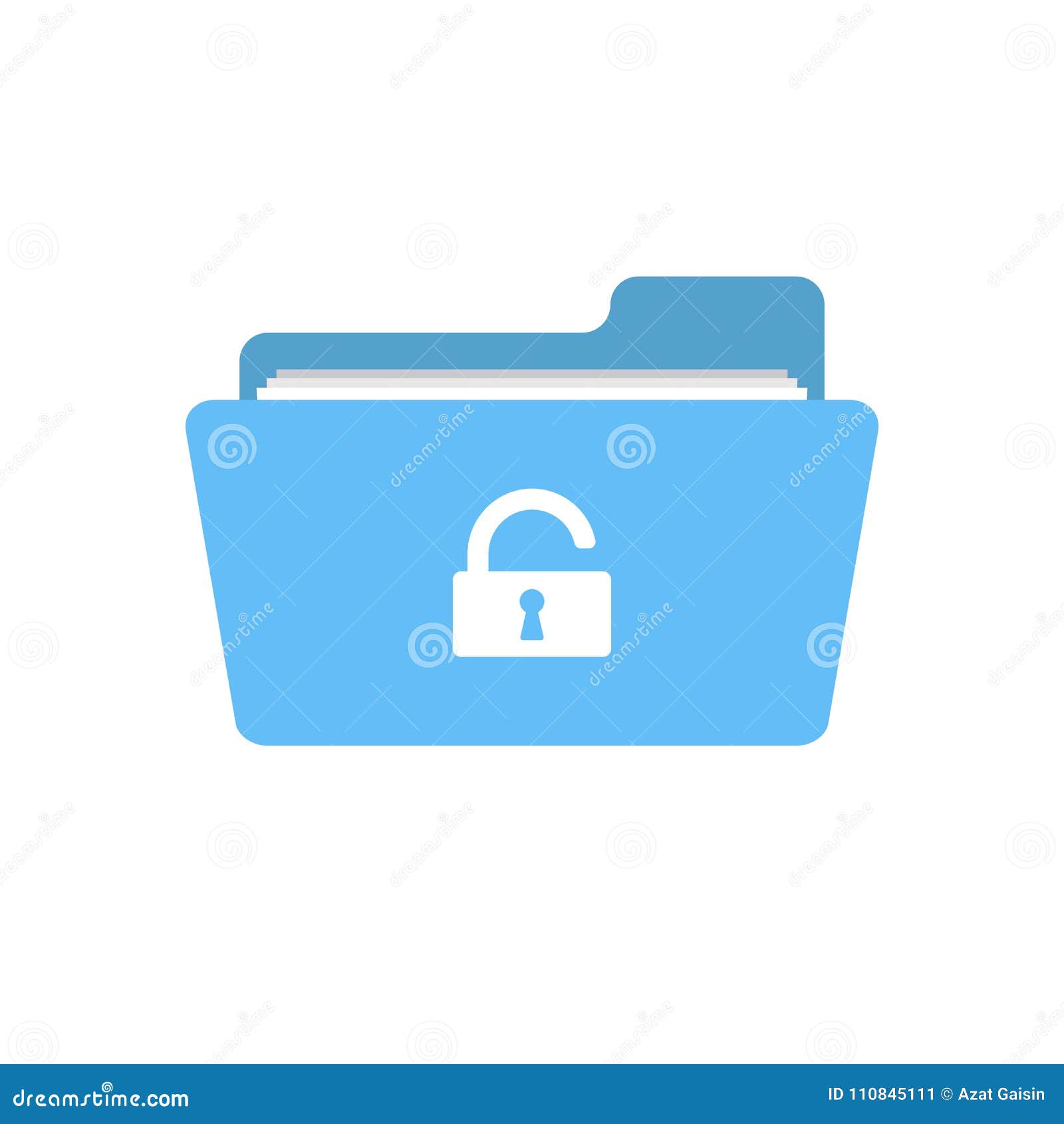 Folder Open Password Protection Security Unclose Unlock Icon Stock ... Folder Open Password Protection Security Unclose Unlock Icon Stock ...