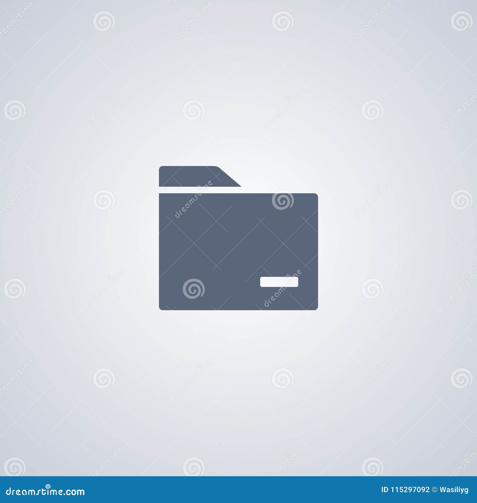 Folder, Organization, Vector Best Flat Icon Stock Vector - Illustration ...