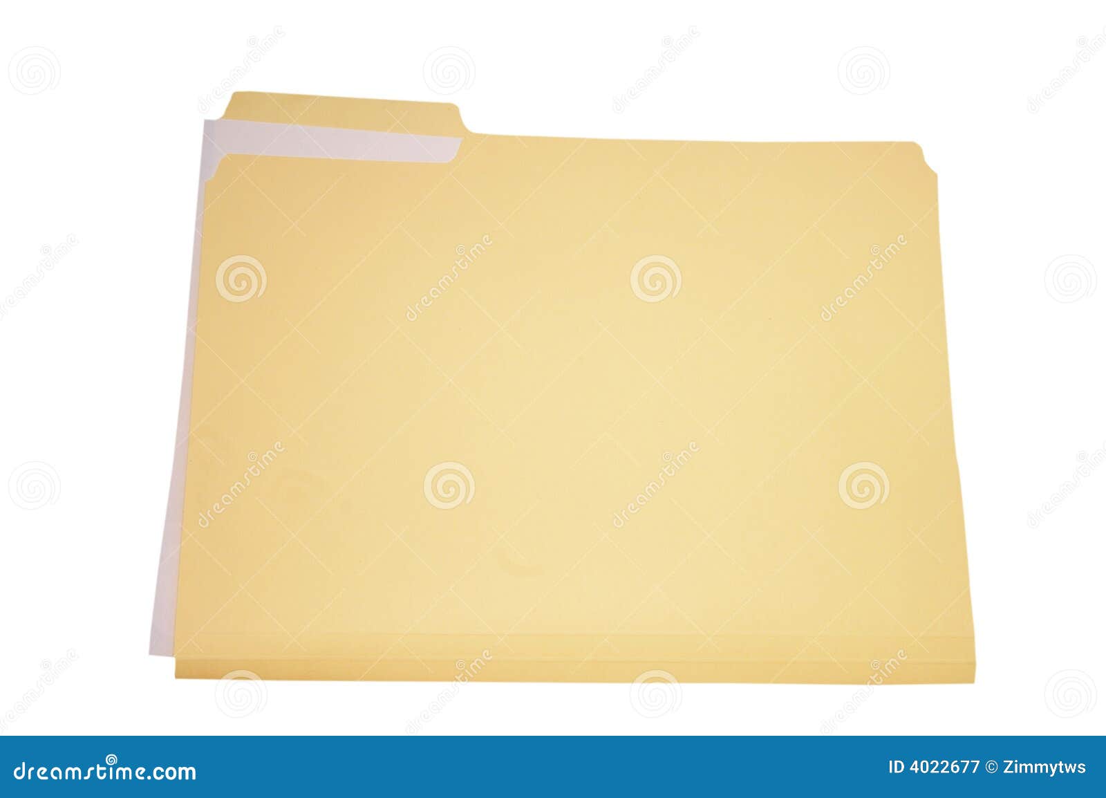 Folder and paper stock image. Image of concept, work, plain - 4022677