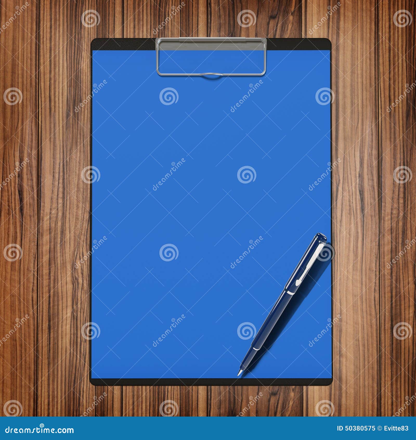 Folder with Paper and Pen, Business Concept Stock Illustration ...