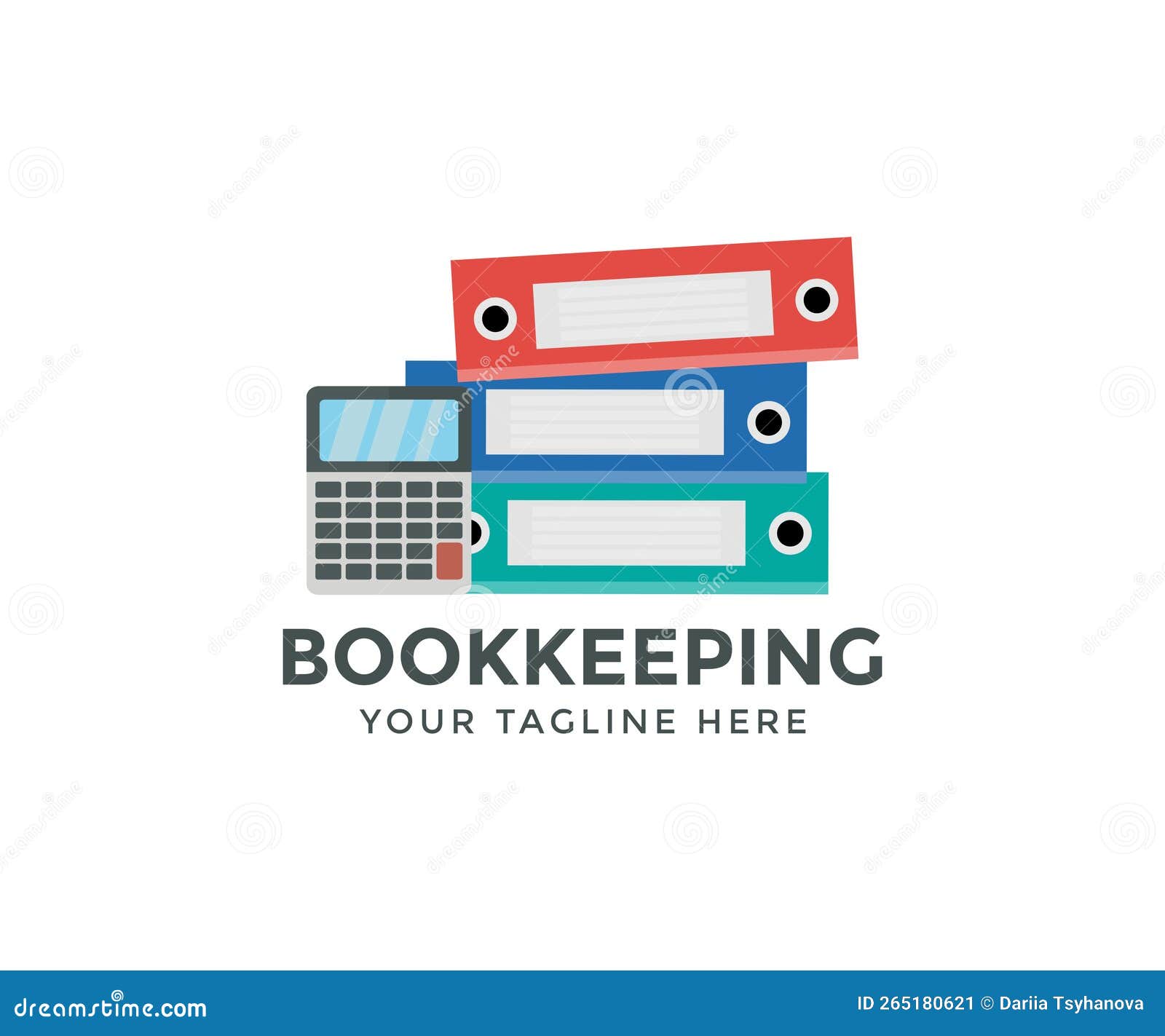 Bookkeeper Chalk White Icon On Black Background Royalty-Free ...