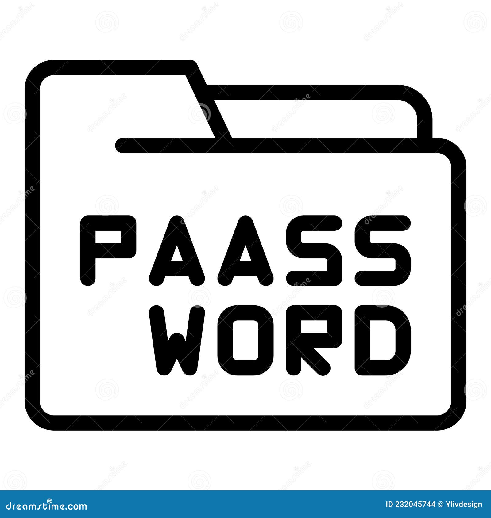 Folder Password Icon Outline Vector. Code Step Stock Vector ... Folder Password Icon Outline Vector. Code Step Stock Vector ...