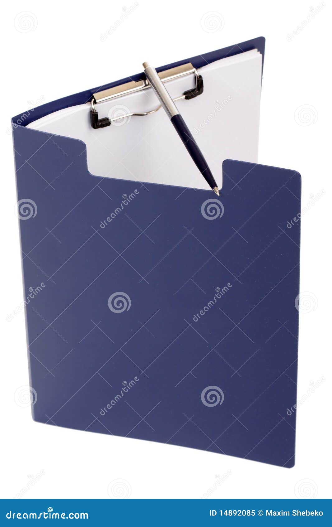 Folder and pen isolated stock image. Image of folder - 14892085