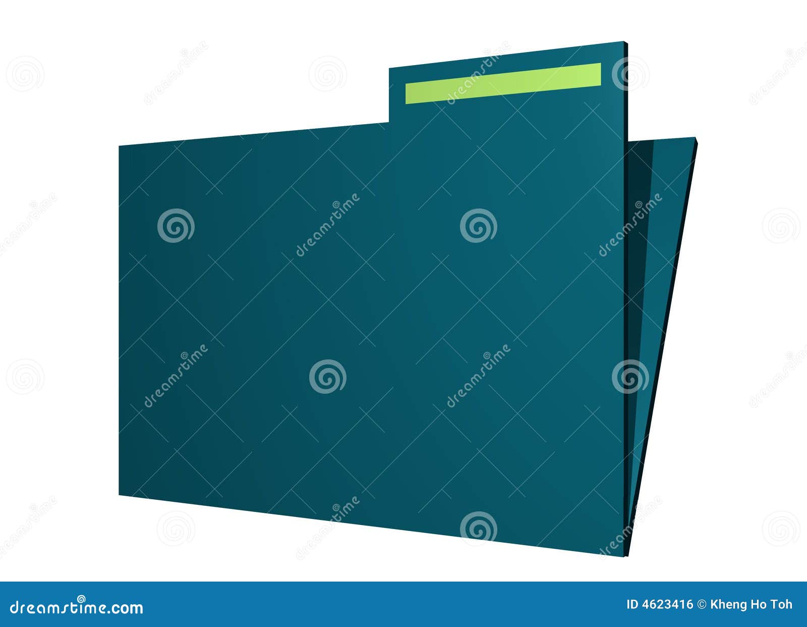 Folder Plain and Simple Clip Art Isolated Stock Illustration ...