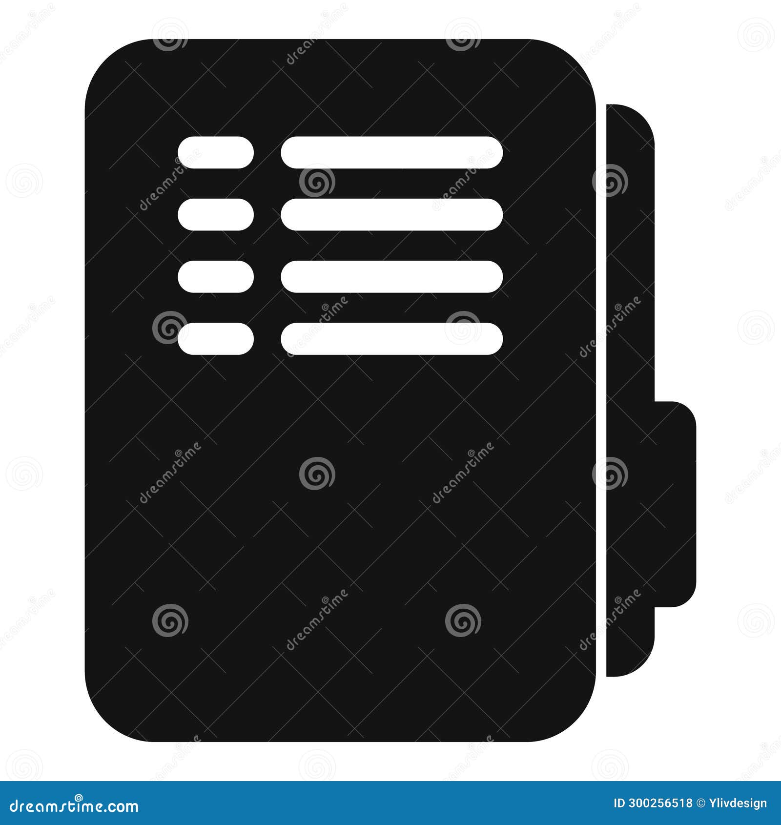 Folder Record Keep Icon Simple Vector. Document Balance Stock Vector ...