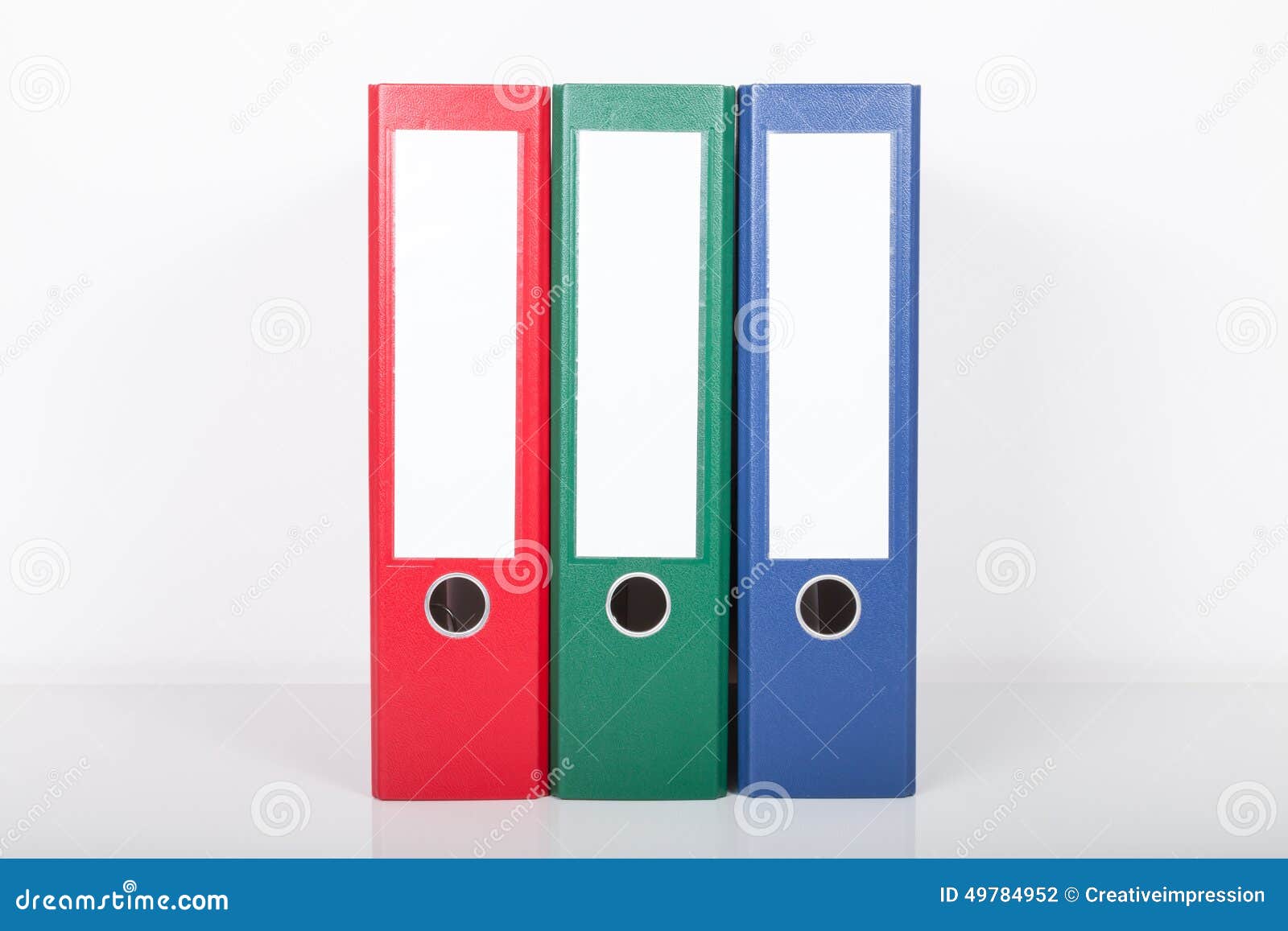Folder in red green blue stock photo. Image of software - 49784952