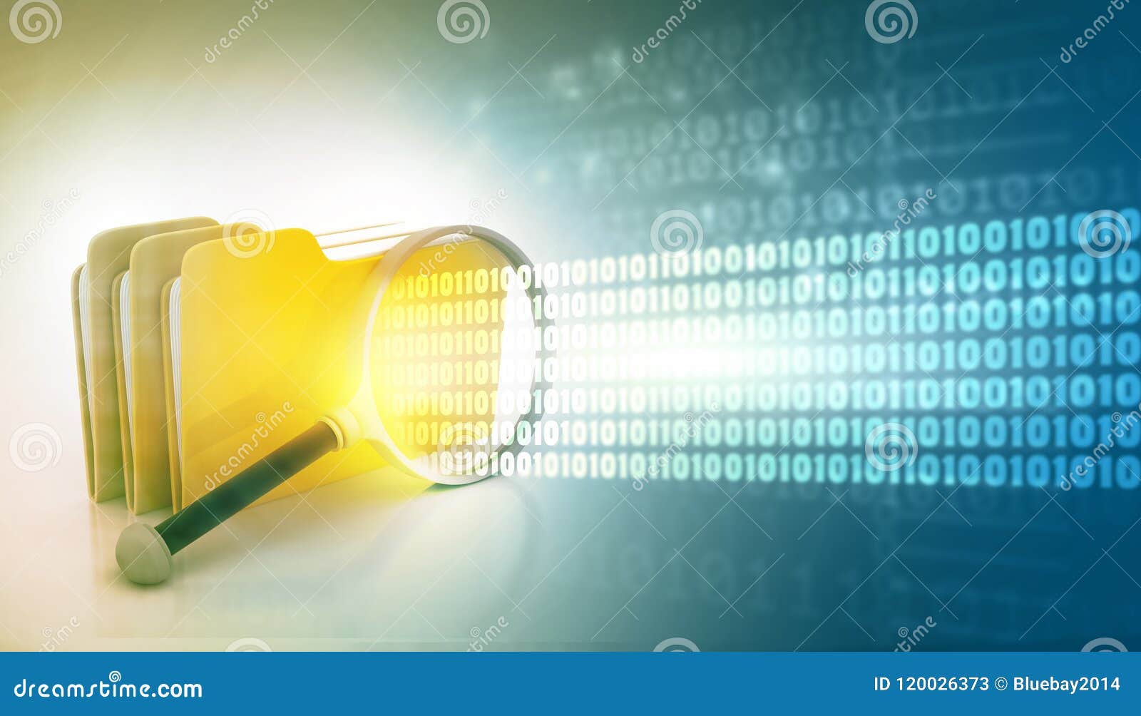 Folder Searching Concept Background Stock Image - Image of detect ...