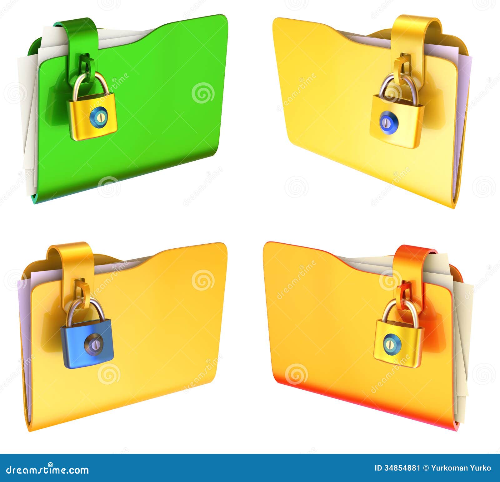 Folder stock image. Illustration of compilation, inbox - 34854881