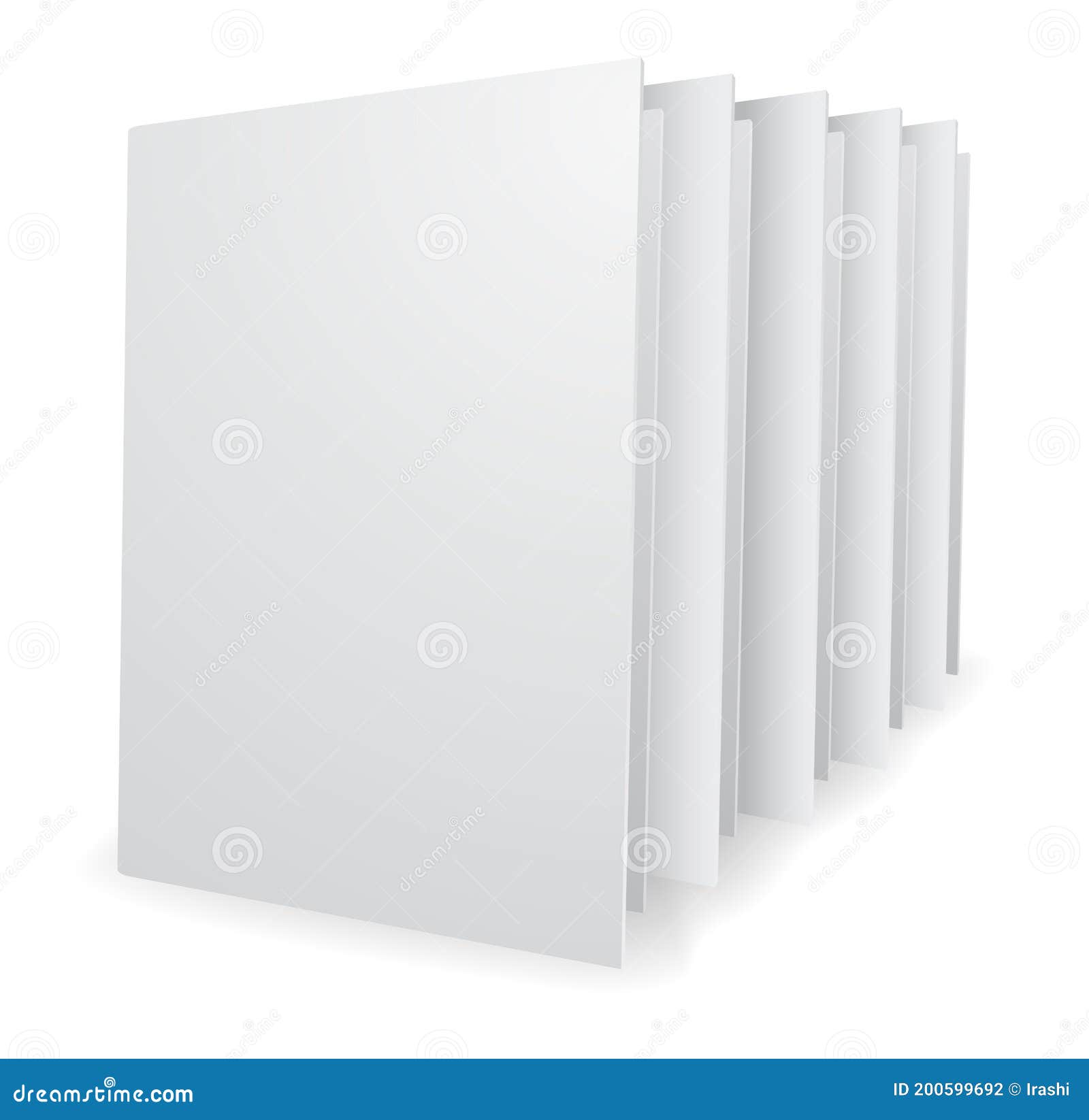 Folder stack vector design stock vector. Illustration of archive ...