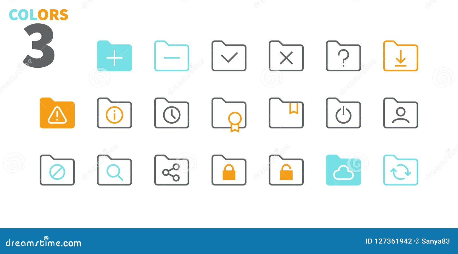 Folder UI Pixel Perfect Well-crafted Vector Thin Line Icons 48x48 Ready ...