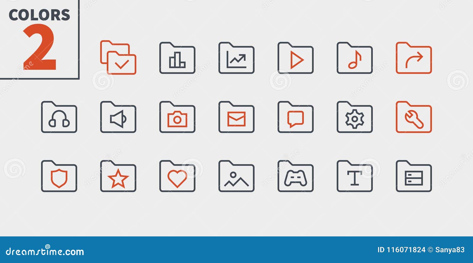 Folder UI Pixel Perfect Well-crafted Vector Thin Line Icons 48x48 Ready ...