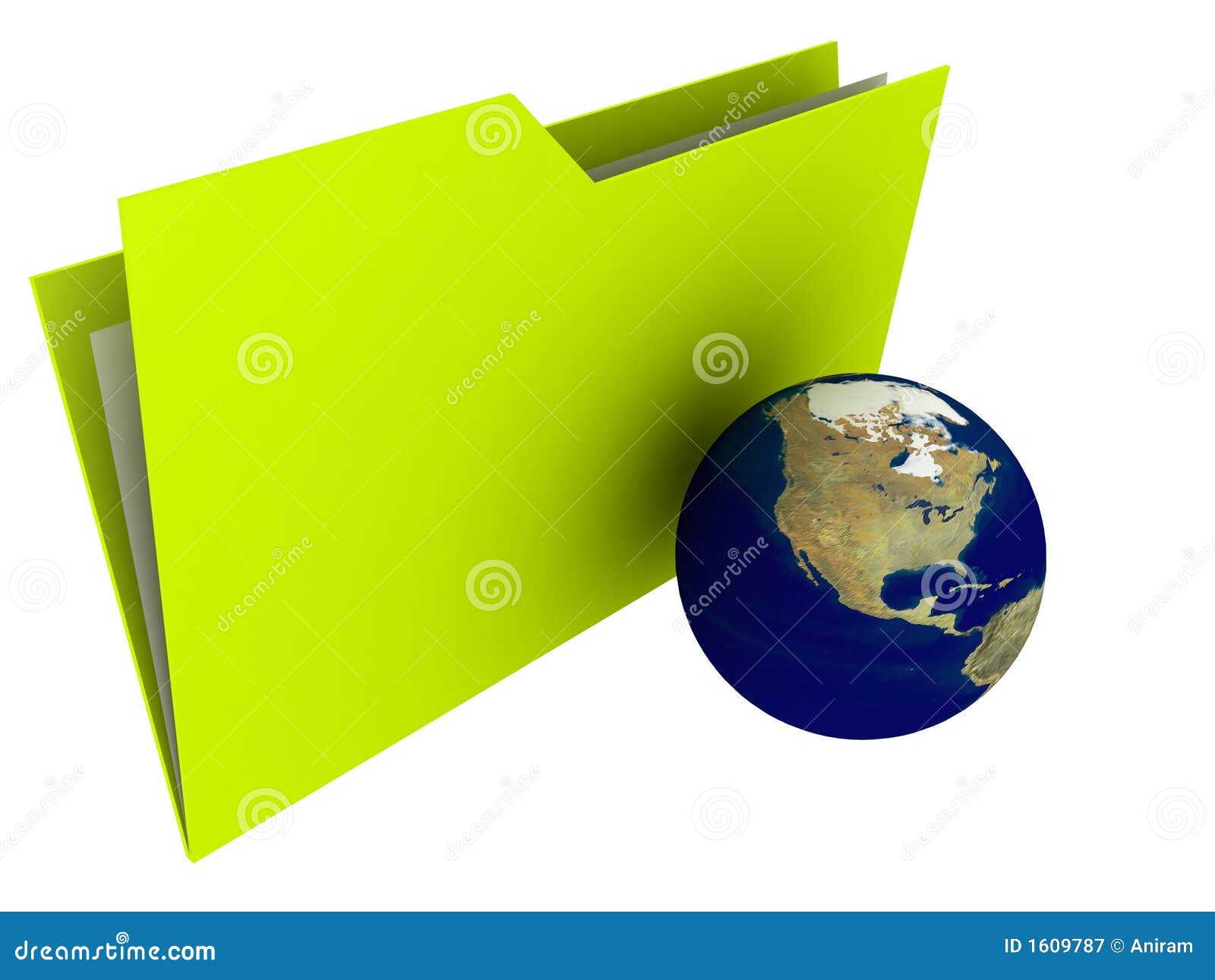 Folder Web stock illustration. Illustration of document - 1609787