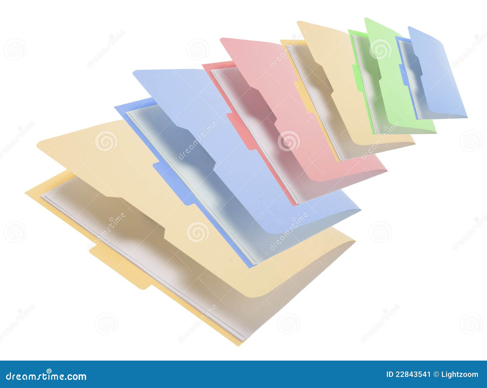 Folders stock image. Image of compilation, workload, covers - 22843541