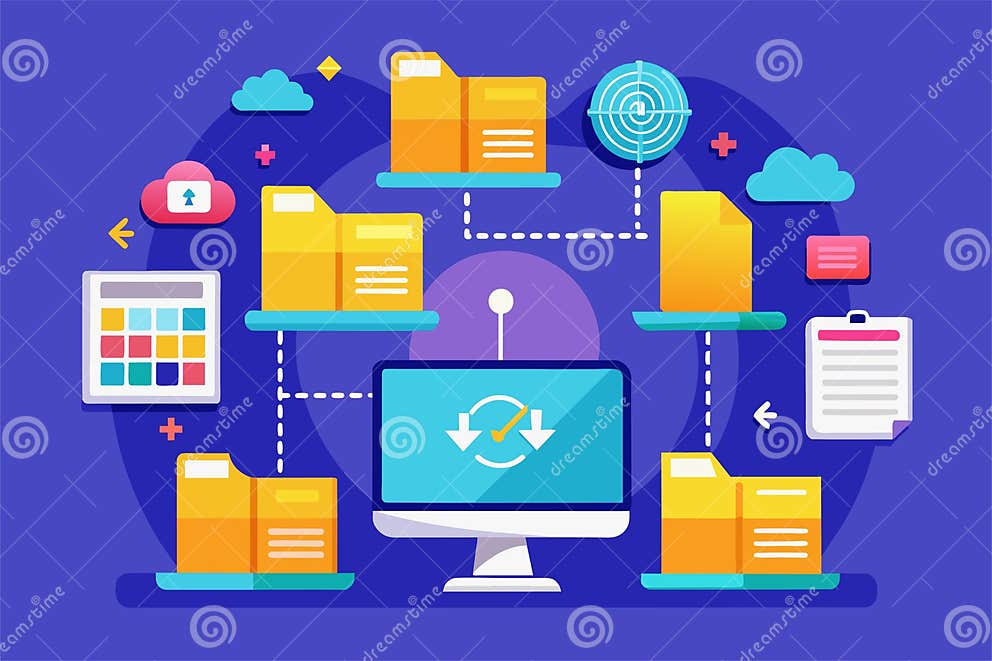 Folders are Being Synchronized Across Devices To Manage Big Data ...