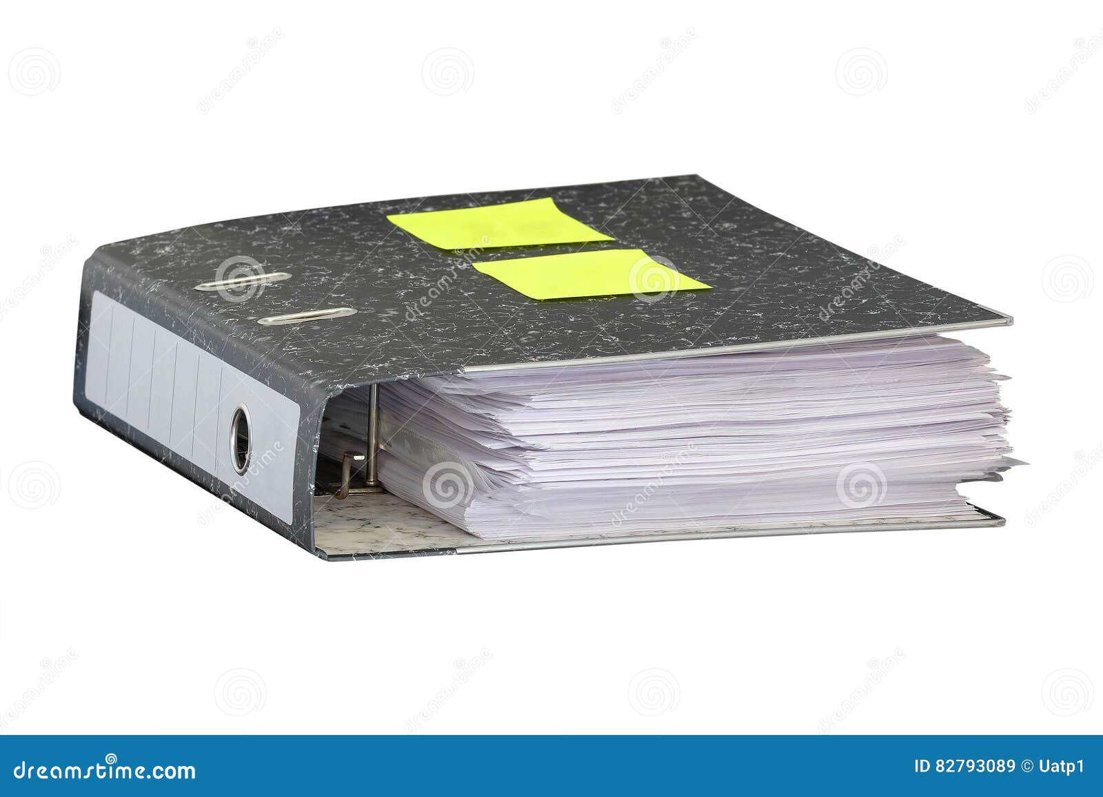 Folders with documents stock image. Image of organization - 82793089