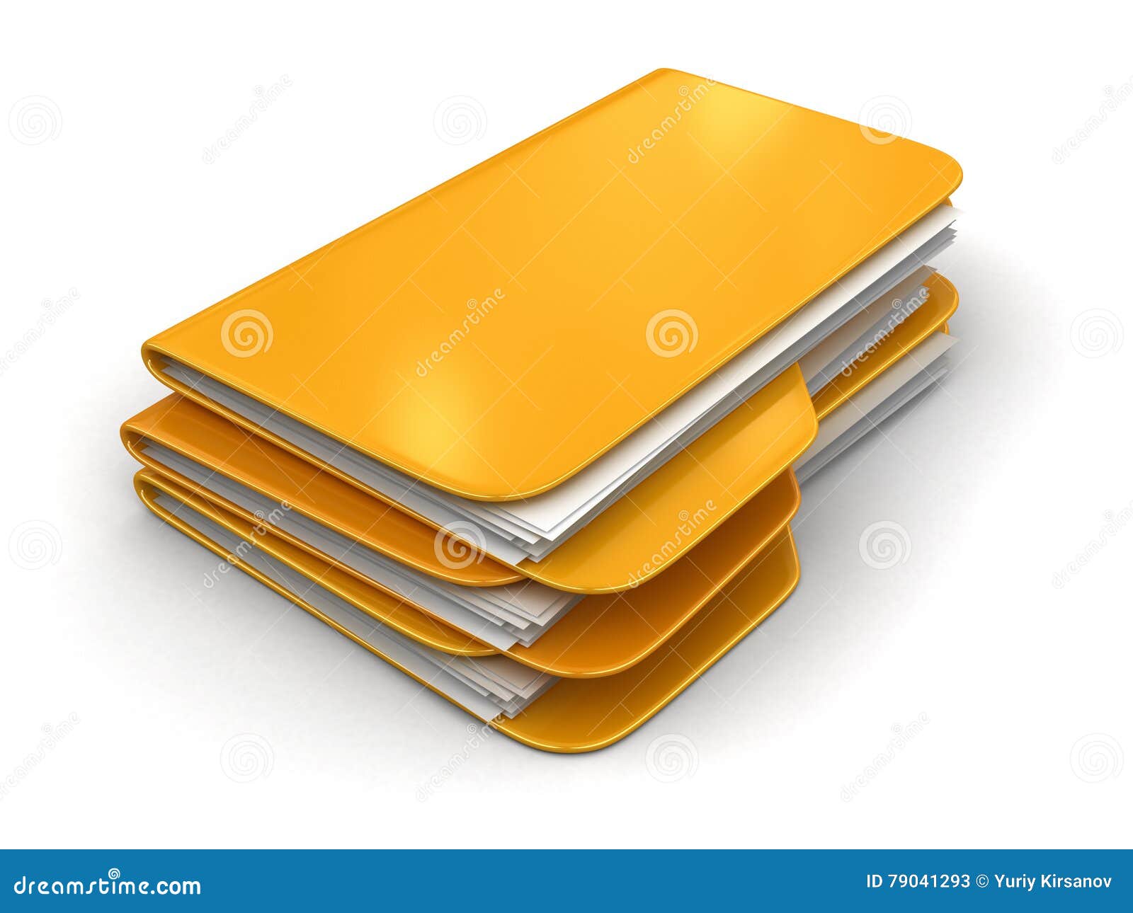 Folders and files stock illustration. Illustration of arranging - 79041293