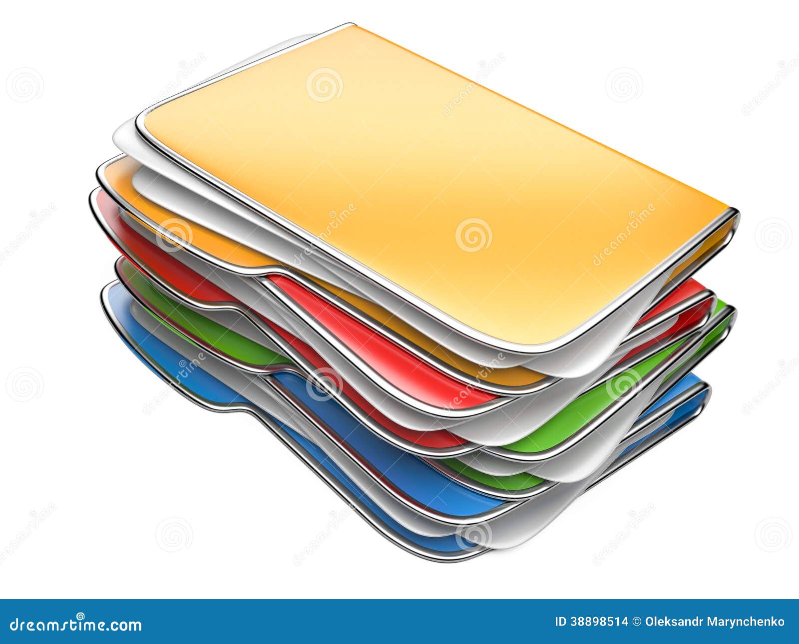 Folders and files. stock illustration. Illustration of sign - 38898514