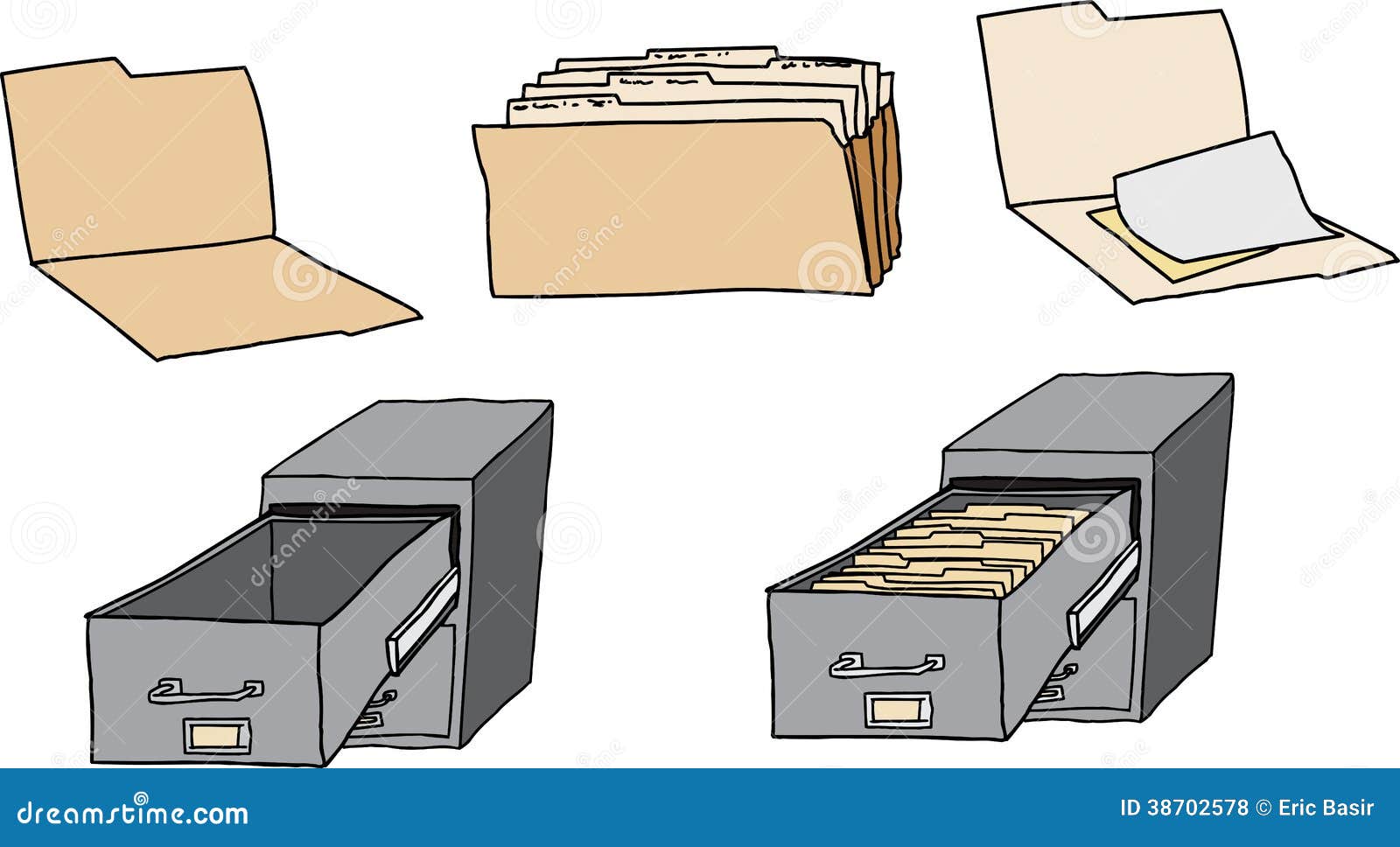 Cartoon Filing Cabinet Stock Illustrations – 188 Cartoon Filing Cabinet ...