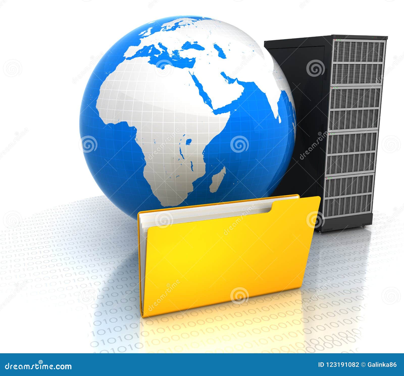 Folders World Network Structure. Stock Photo - Image of design ...