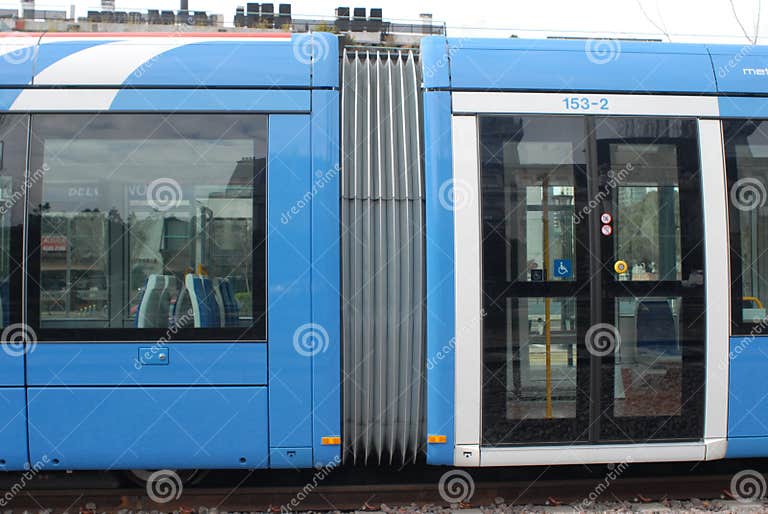 Folding Bellows and Central System in Railway Train Editorial Photo ...