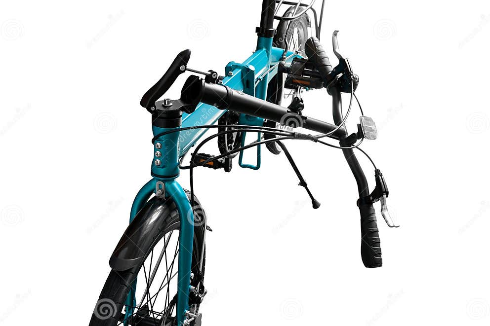 Folding bicycle handlebars stock photo. Image of foldable - 326587762