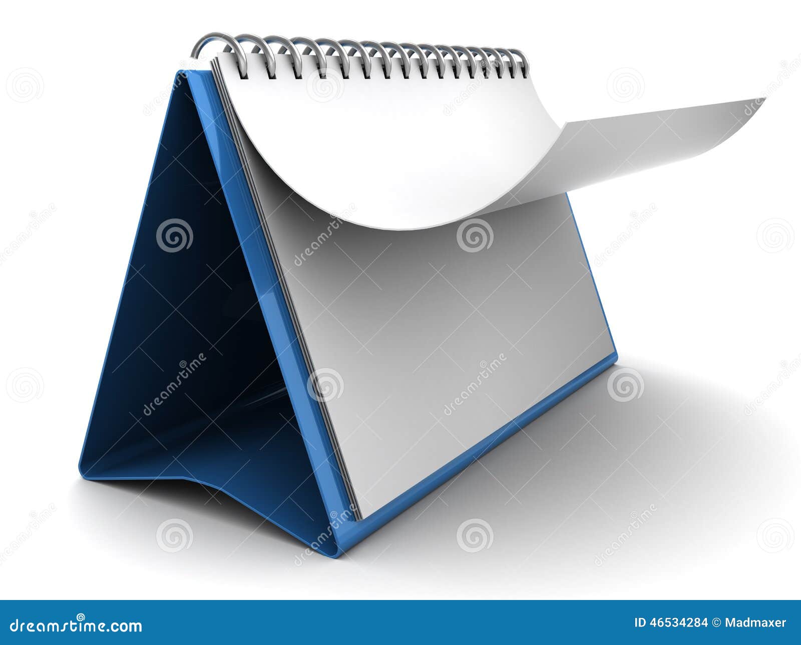Folding Calendar With June Month Page Royalty-Free Stock Photo ...