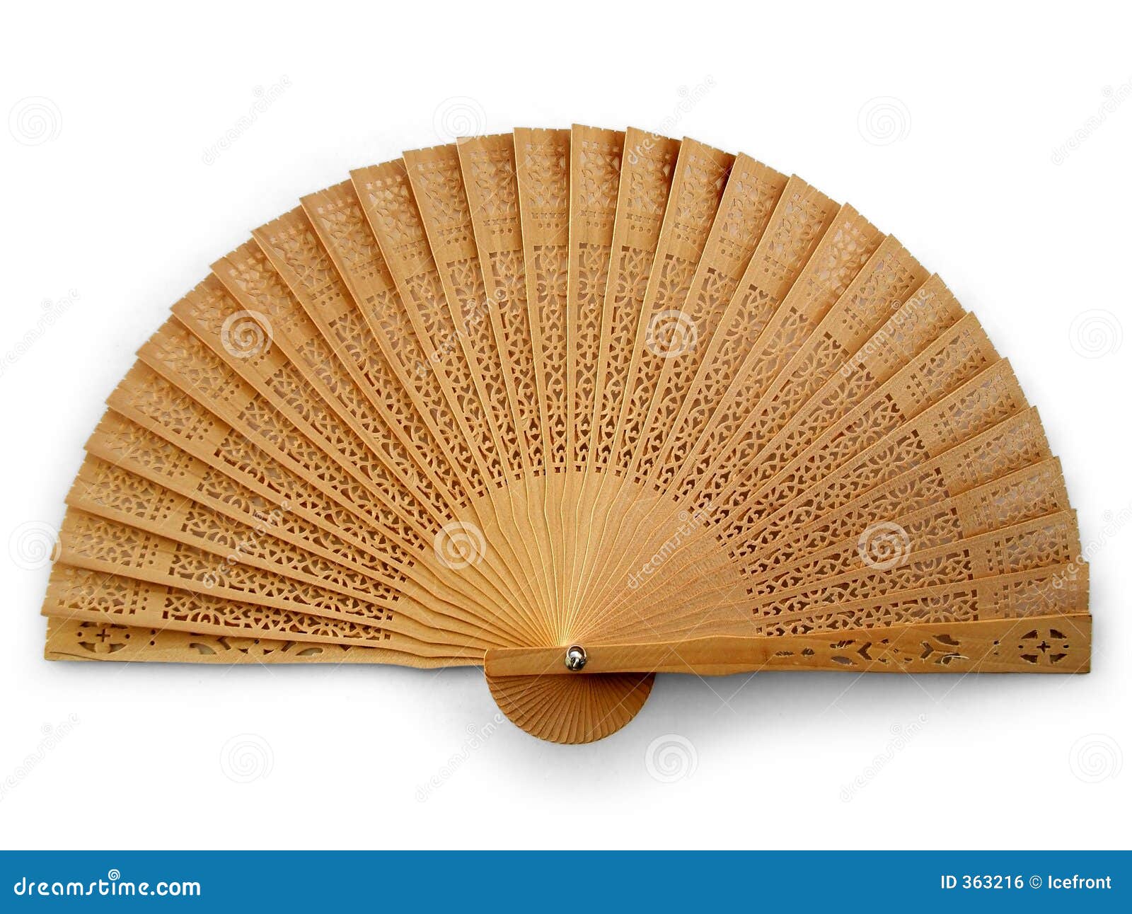 Folding fan stock photo. Image of fragile, brown, wooden - 363216
