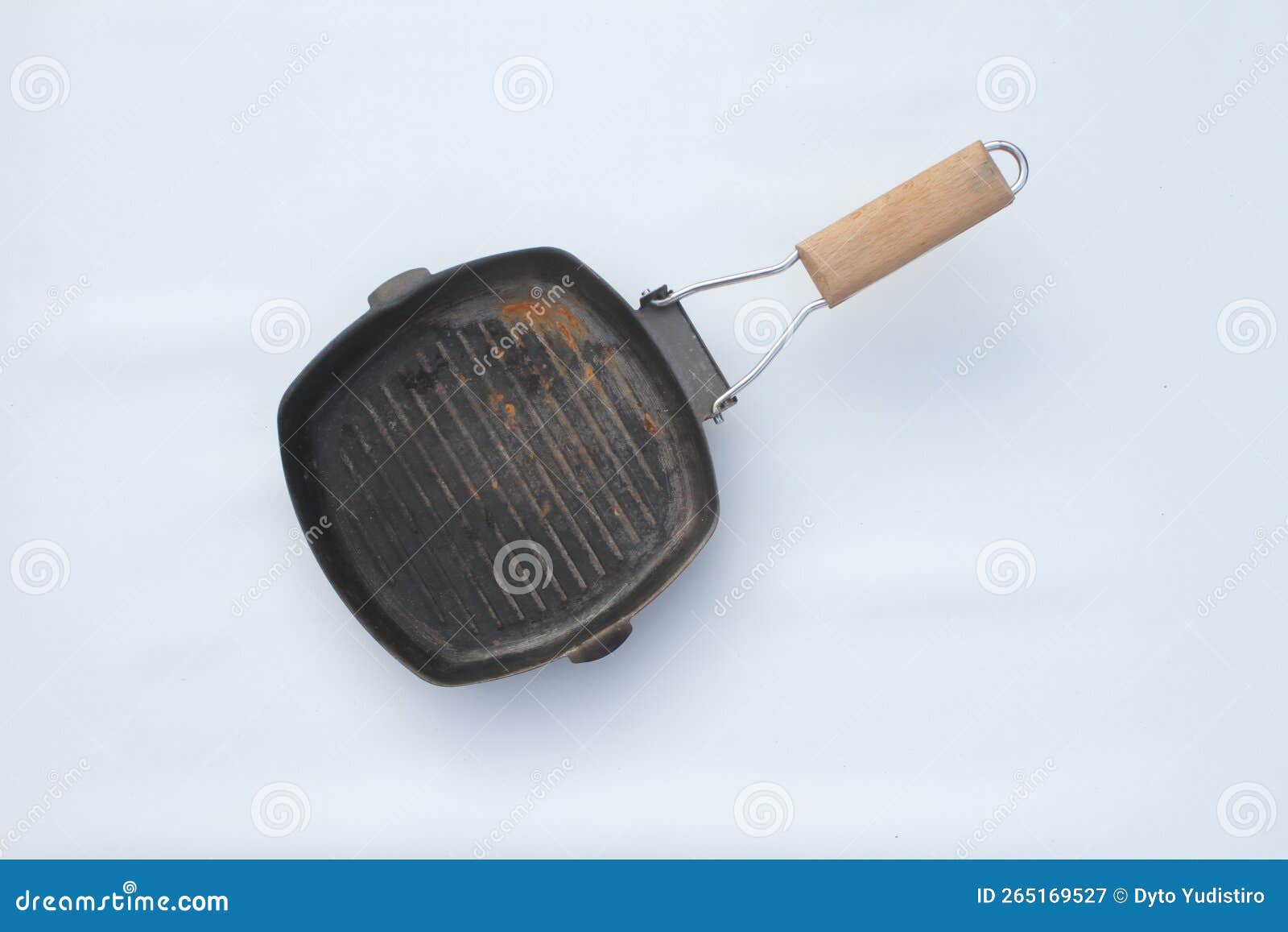 Folding frying pan stock image. Image of morning, folded - 265169527