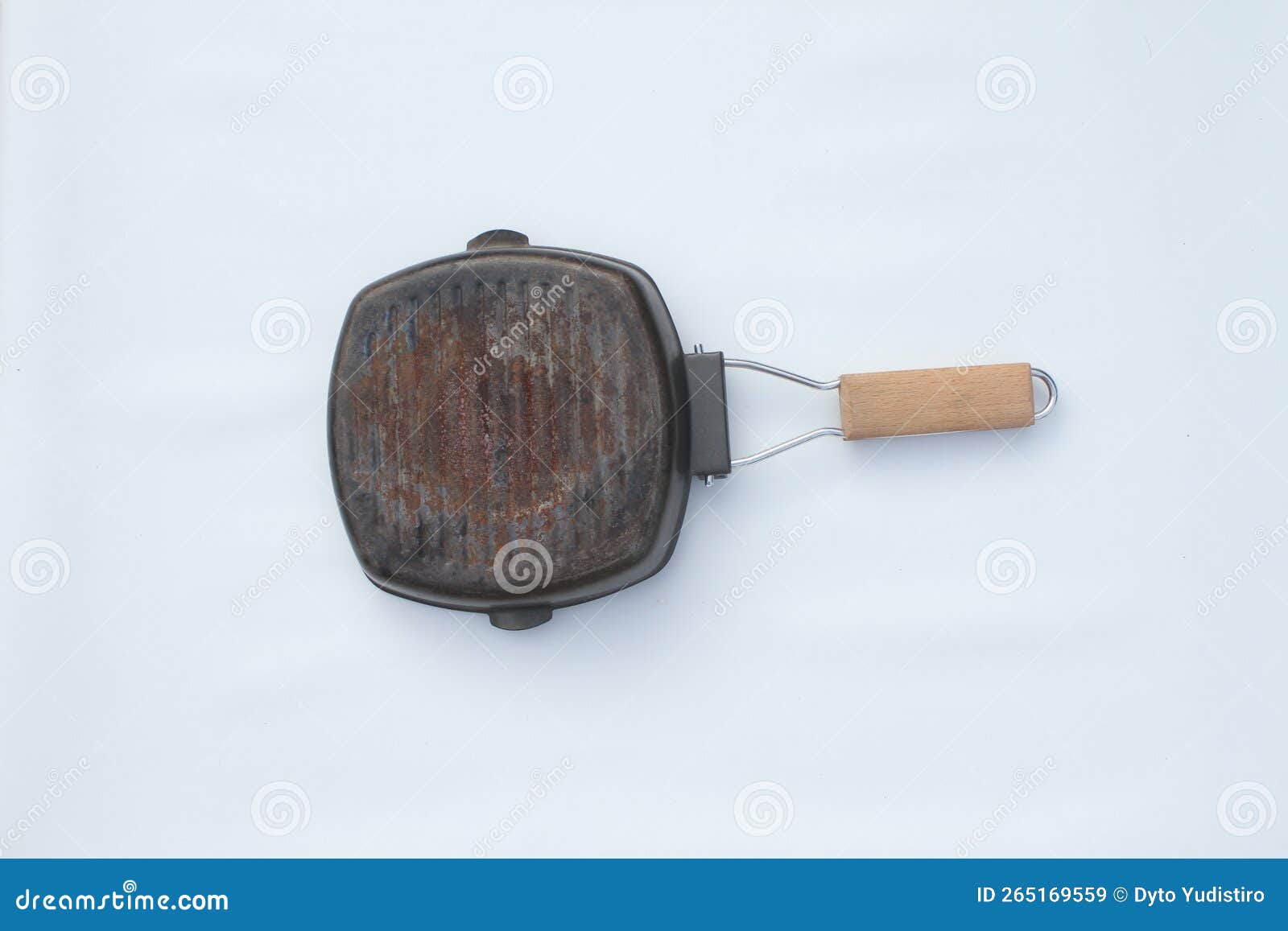 Folding frying pan stock image. Image of snack, food - 265169559