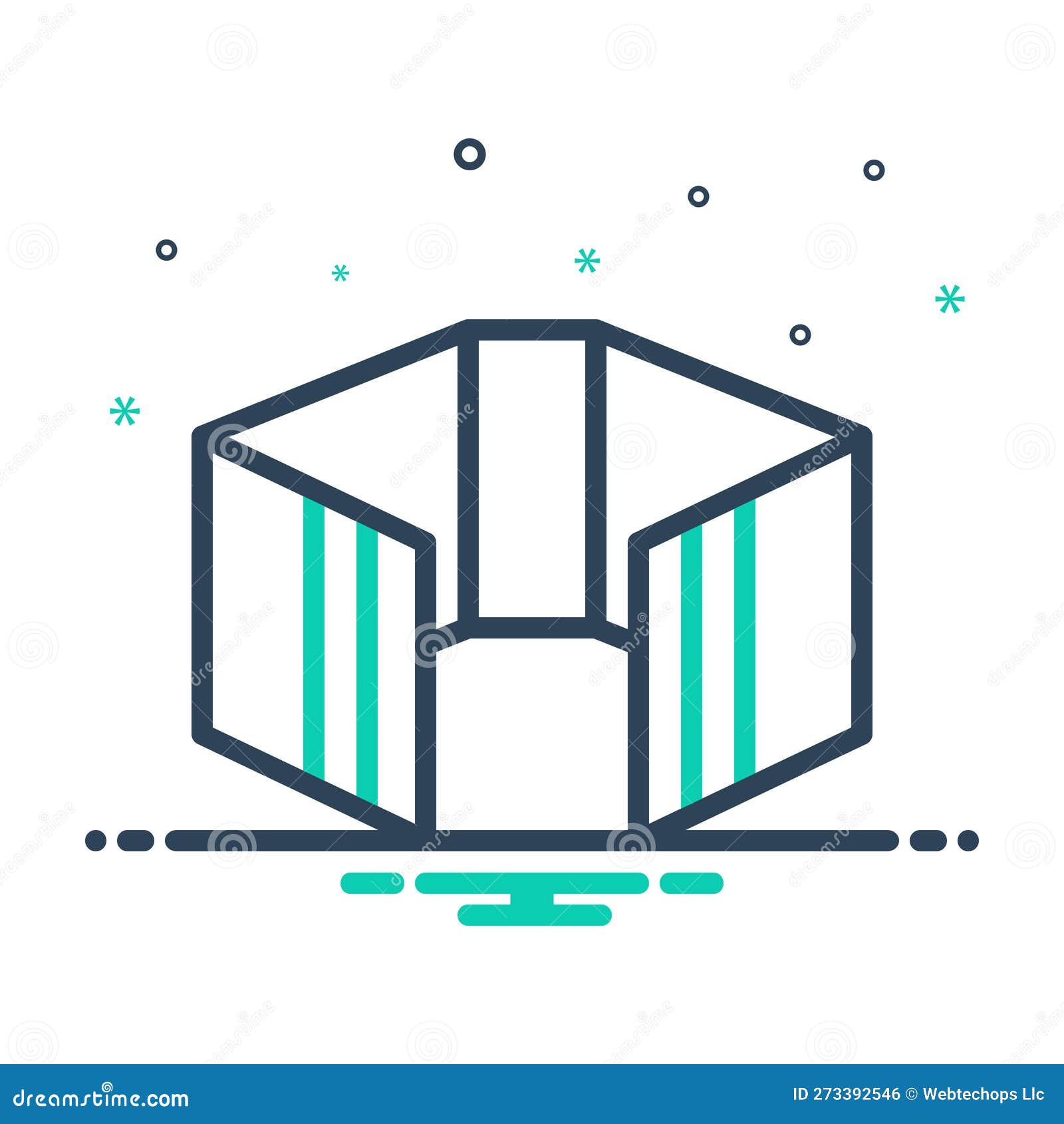 Mix Icon for Folding, Paper and Page Stock Vector - Illustration of ...