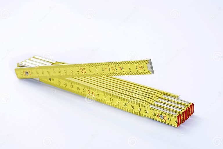 Folding measuring stick stock photo. Image of measure - 11649160