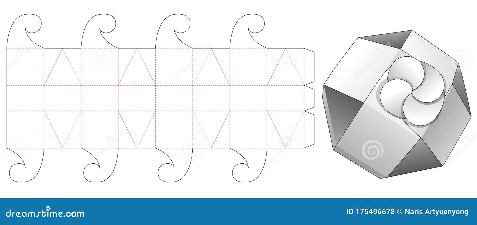 Octagon Box Template